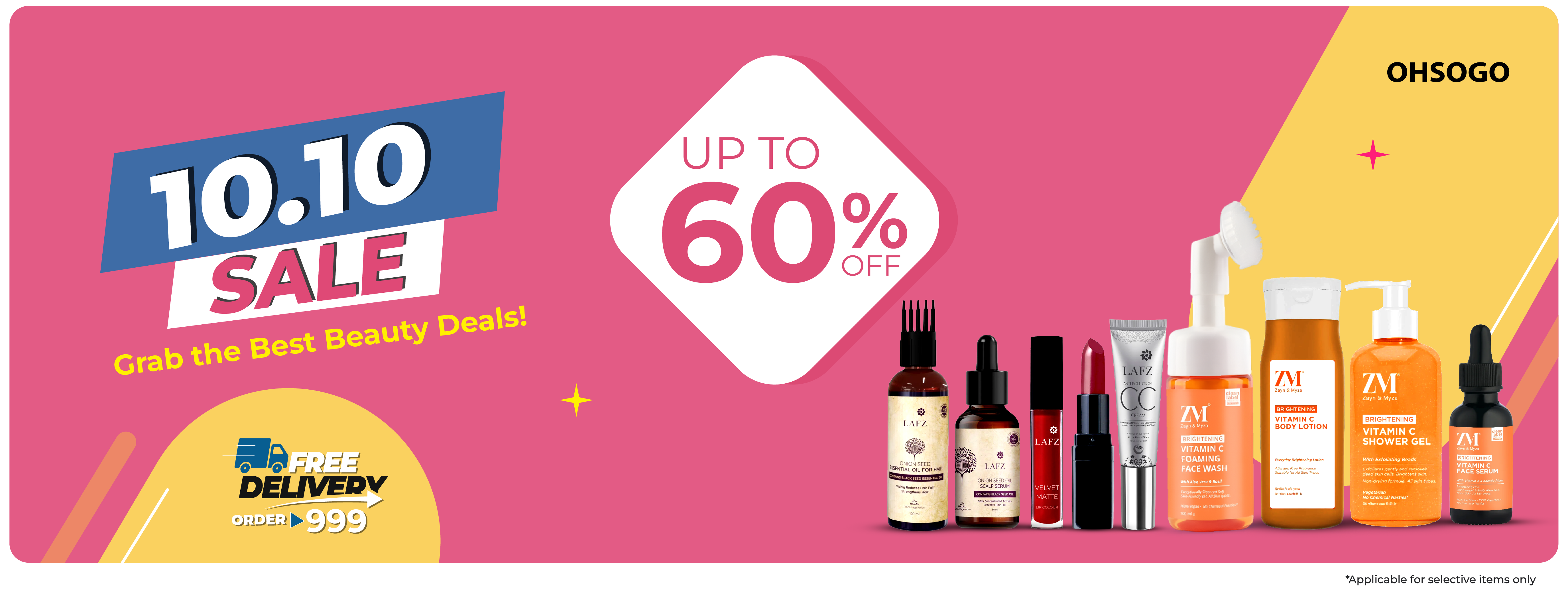 10.10 Sale – OHSOGO