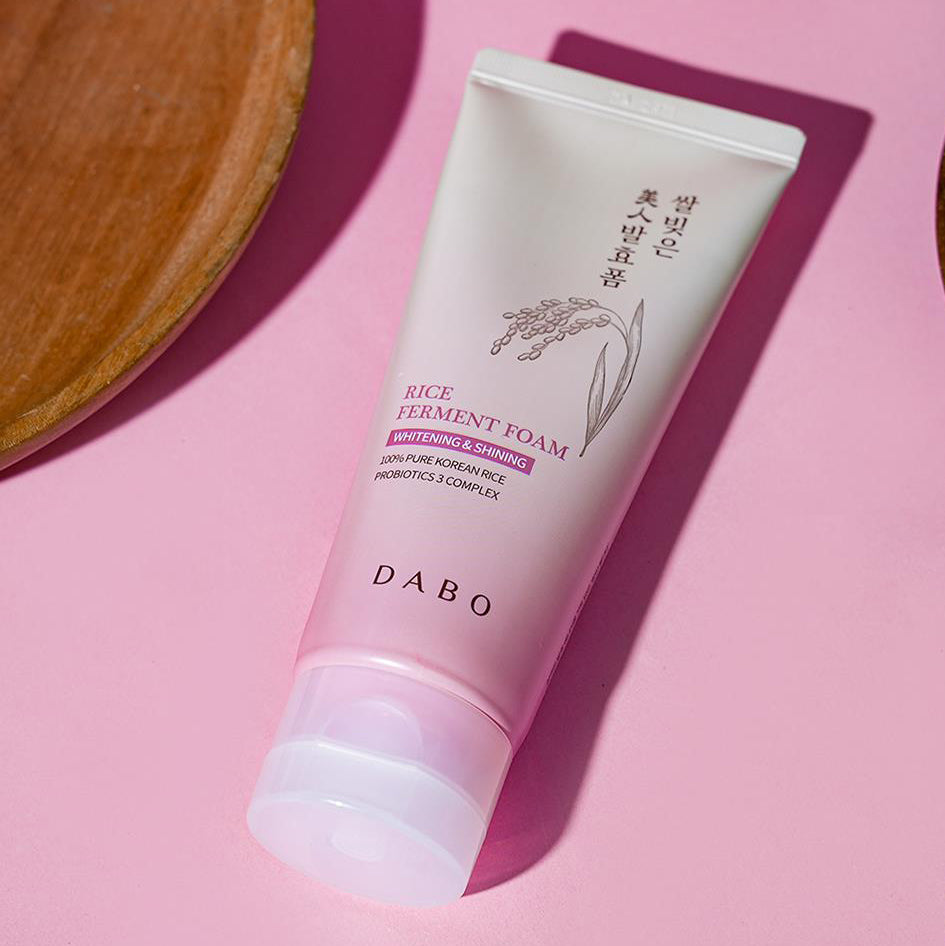 Dabo Rice Ferment Whitening & Shining Foam Cleanser 100ml – OHSOGO