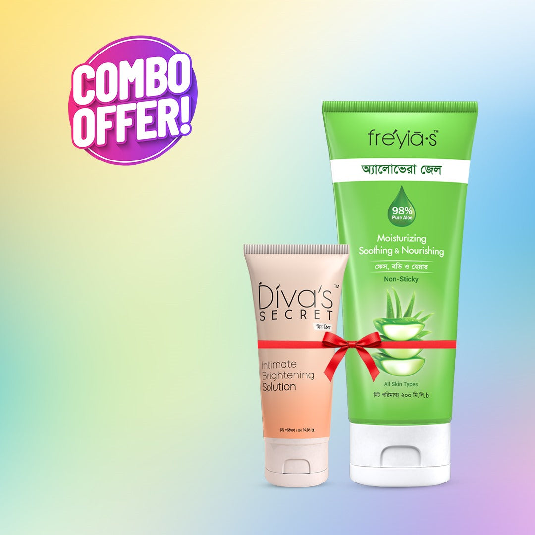 Diva's Secret Intimate Brightening Solution 50ml & Freyia's Aloevera G ...