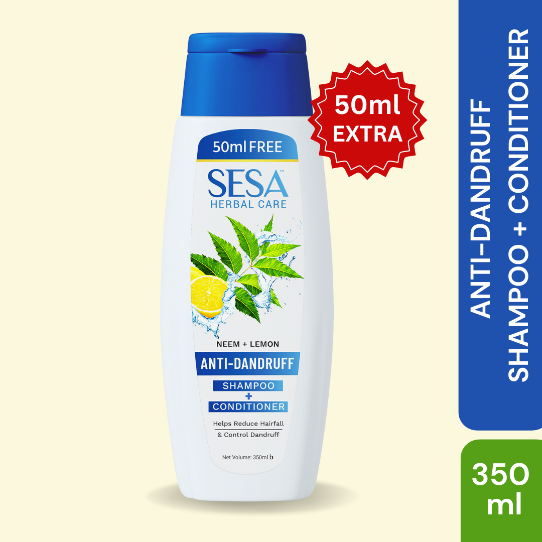 SESA Anti-Dandruff Shampoo + Conditioner (300ml) + 50ml Extra – OHSOGO