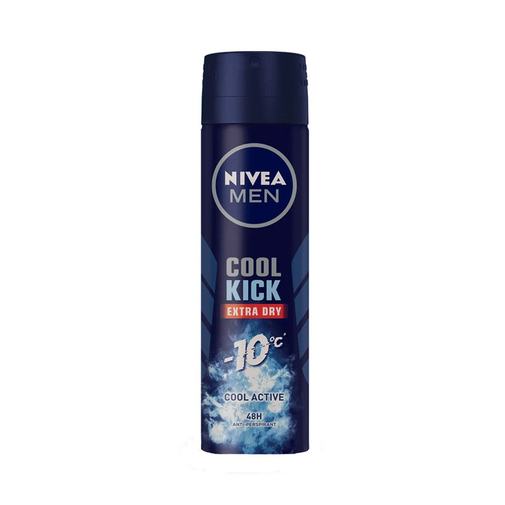Buy Nivea Men Deodrant Cool Kick Spray (150ml) Online at Best Price in ...
