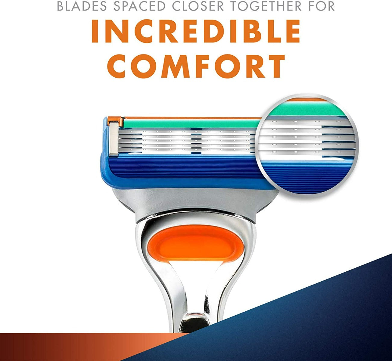 Buy Gillette Fusion Manual Shaving Razor Blades - 4s Pack (Cartridge ...