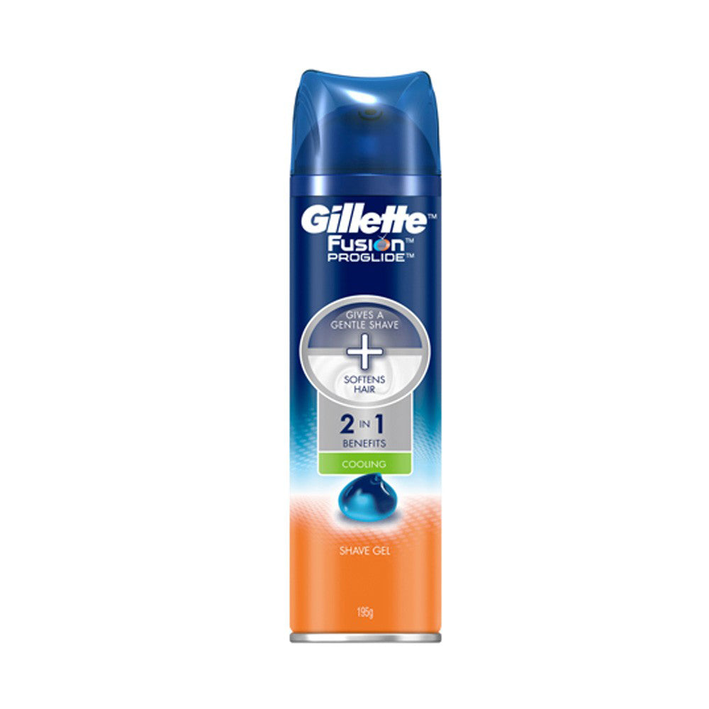Buy Gillette Fusion ProGlide Sensitive 2 in 1 Shave Gel (195gm) Online ...