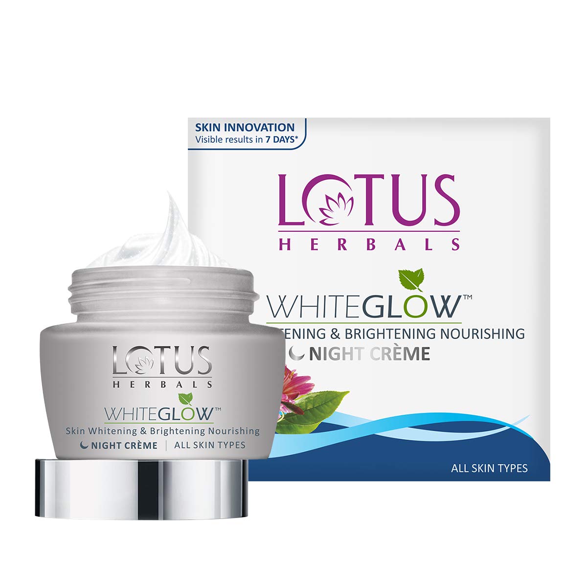 Buy Lotus Herbals Whiteglow Skin Whitening and Brightening Gel Creme ...