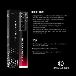 Buy Nirvana Color Liquid Matte Lipstick (5ml) Online in Bangladesh | OHSOGO