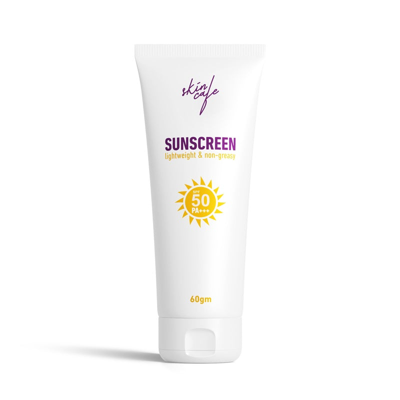 Buy Skin Cafe Sunscreen SPF 50 PA+++ Lightweight and Non-Greasy (60ml ...